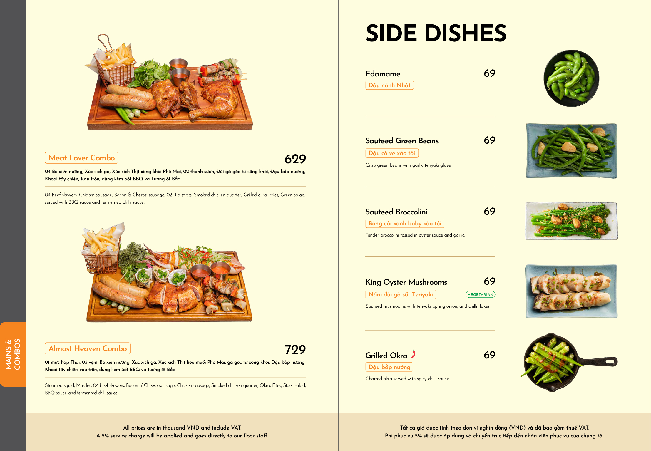 MENU - Pasteur Street Craft Beer | Bia Thủ Công Tiên Phong Tại Việt Nam